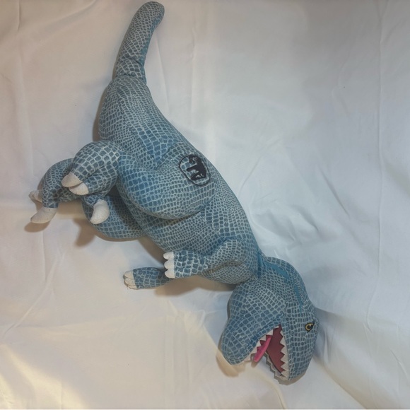 Jurrasic World | Toys | Velociraptor Blue Dinosaur Plush Toy Jurrasic ...